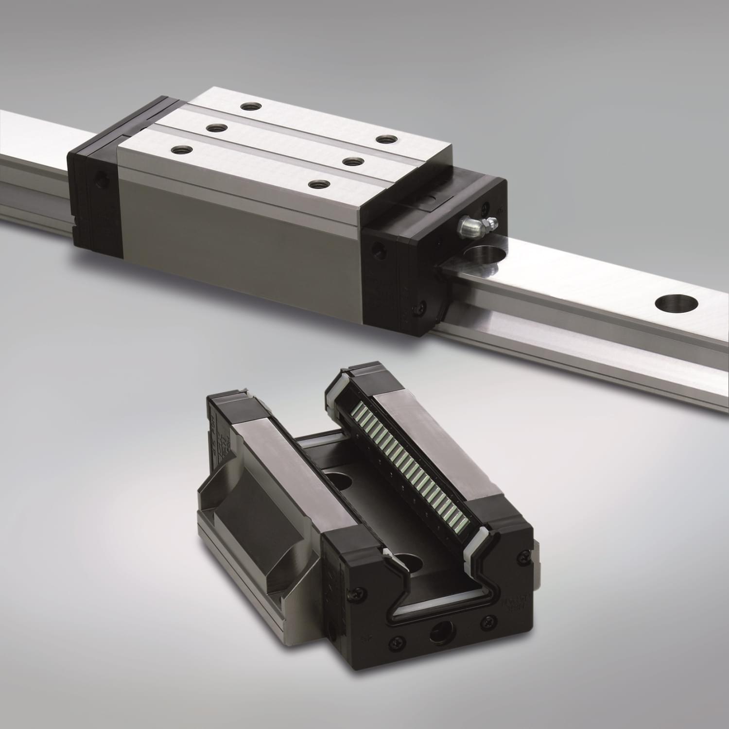 Roller linear guides - Bearings and Components for Engineering - Coroll